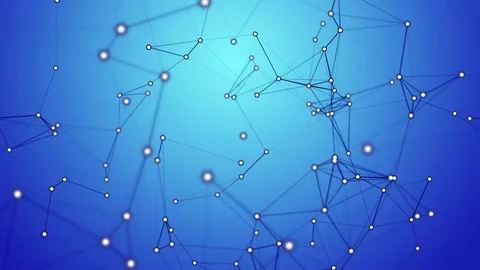 Connection structure animation | Stock Video | Pond5