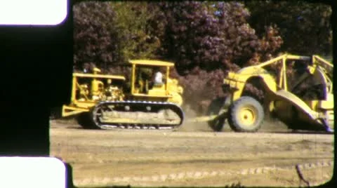 Construction Retro Stock Videos – Royalty-Free HD & 4K Videos