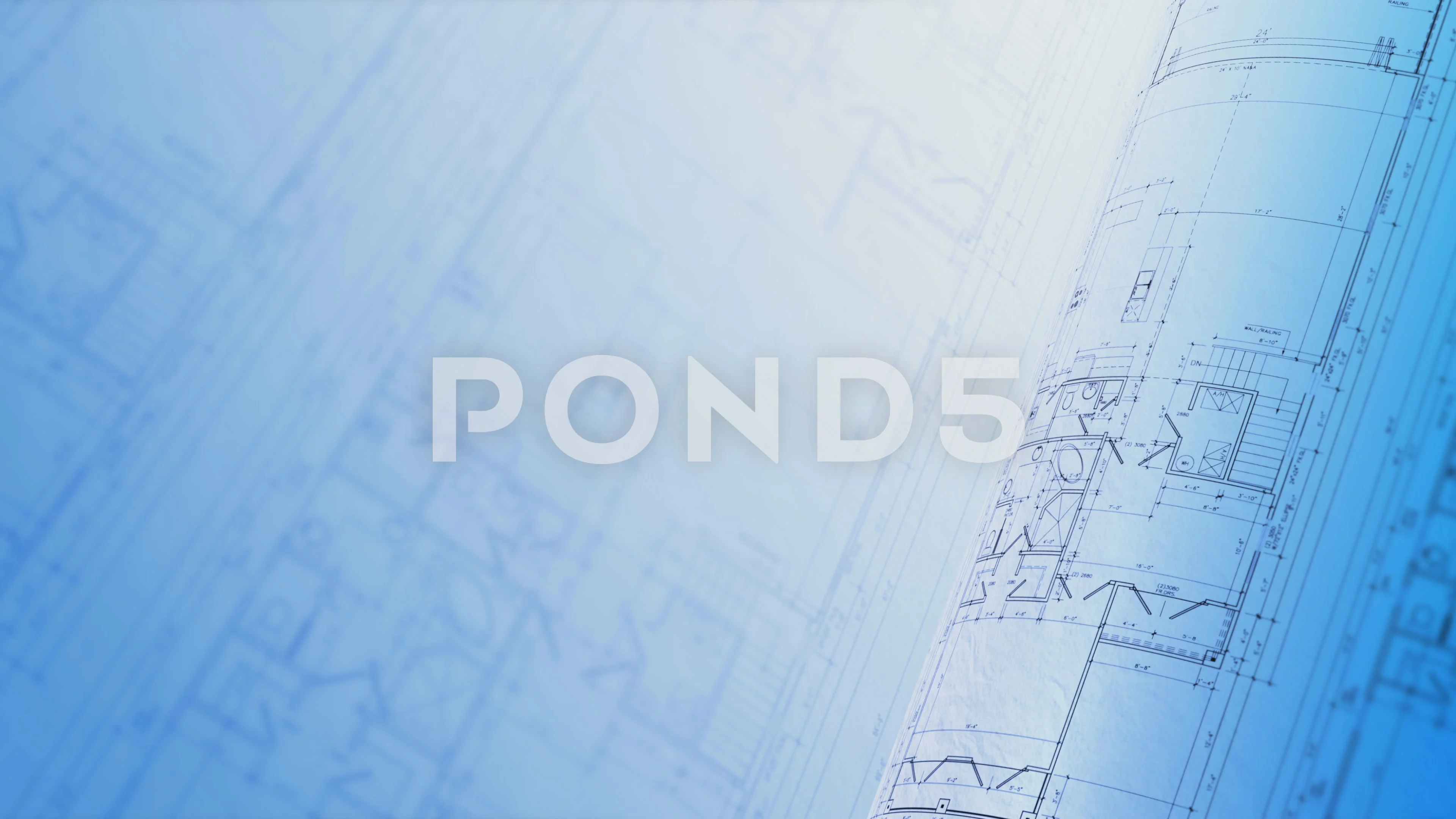 Construction Blueprint Background