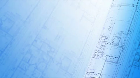 Construction Plans Background, Loop. | Stock Video | Pond5