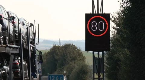 Highway Speed Limit Stock Videos – Royalty-Free HD & 4K Videos | Pond5