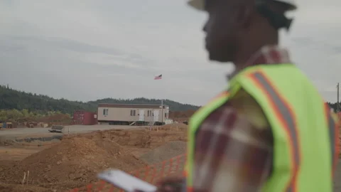 Africa American Flag Construction Stock Videos – Royalty-Free HD & 4K Videos