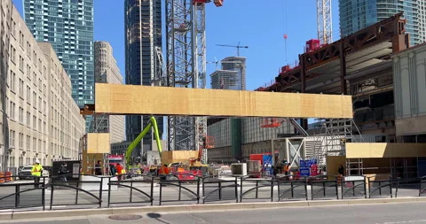 Toronto Construction Stock Footage ~ Royalty Free Stock Videos | Pond5