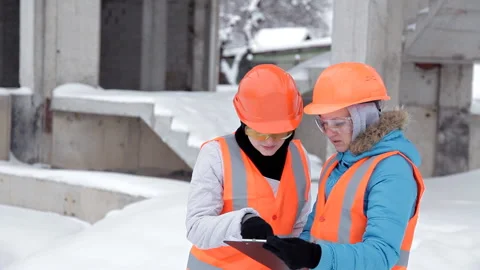 Construction Workers Talking Stock Footage ~ Royalty Free Stock Videos ...