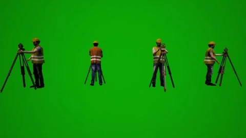 Construction worker green screen, worki... | Stock Video | Pond5