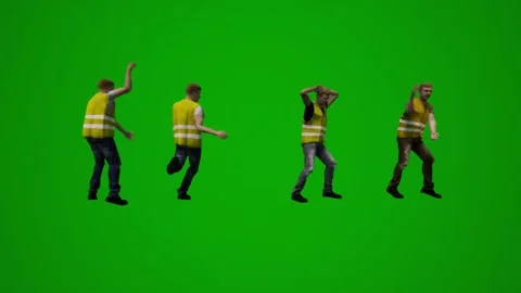 Construction worker green screen, worki... | Stock Video | Pond5