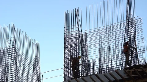 Concrete Worker Silhouette Stock Videos – Royalty-Free HD & 4K Videos