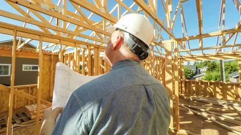 Construction Worker Stock Video Footage | Royalty Free Construction ...