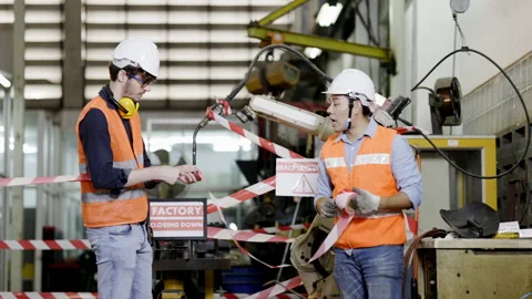 Warning Workers Stock Videos – Royalty-Free HD & 4K Videos | Pond5