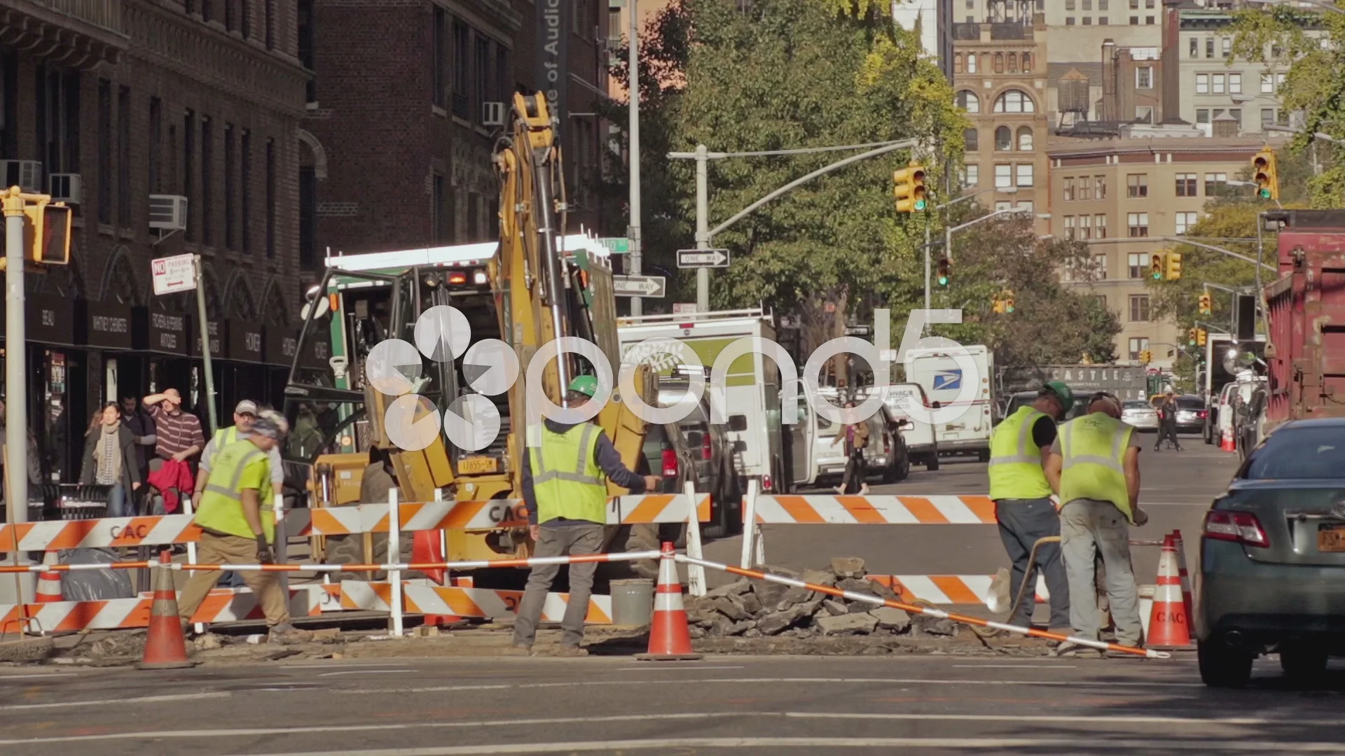 Highway Construction Workers
