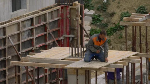 Fixing Construction Stock Footage ~ Royalty Free Stock Videos | Pond5