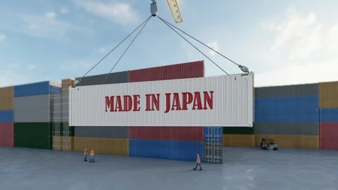 Container hanging on a crane in the port... | Stock Video | Pond5
