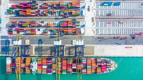 Container Loading Stock Footage ~ Royalty Free Stock Videos | Pond5