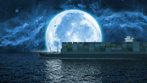 Container Background Stock Video Footage | Royalty Free Container ...