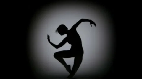 Contemp moves in shadow of girl dancer o... | Stock Video | Pond5