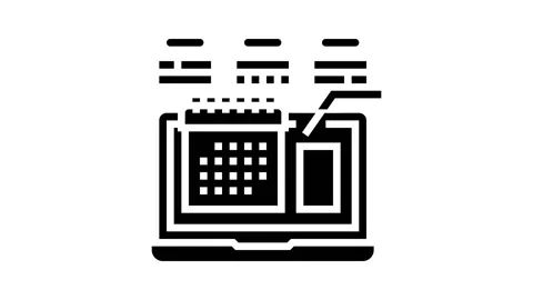 Schedule Icon Stock Videos – Royalty-Free HD & 4K Videos | Pond5