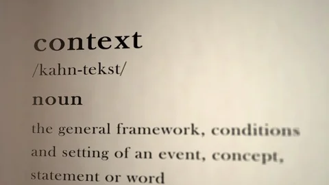 Context Stock Footage ~ Royalty Free Stock Videos | Pond5