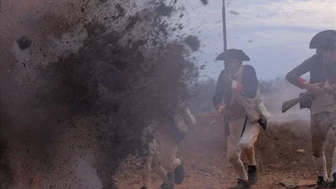 Musket Fire Stock Video Footage | Royalty Free Musket Fire Videos | Pond5