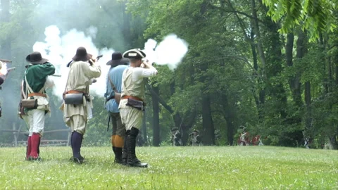 Musket Fire Stock Video Footage | Royalty Free Musket Fire Videos | Pond5