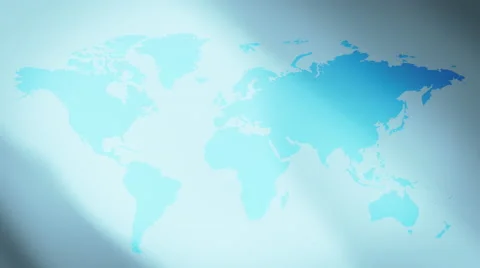 Continents World map and abstract backgr... | Stock Video | Pond5