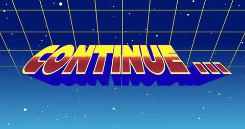 Continue... sign | Stock Video | Pond5