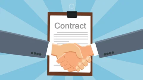 Handshake Cartoon Stock Videos – Royalty-Free HD & 4K Videos