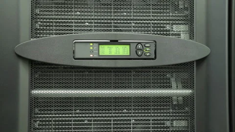 Control panel with alarm module of unint... | Stock Video | Pond5