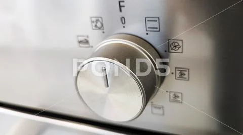 Control panel for household appliances. Program control button. Stock ...