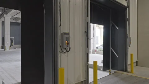 Loading Dock Door Stock Video Footage | Royalty Free Loading Dock Door ...