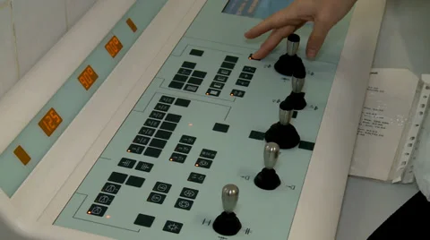 Control panel of the X-ray machine. | Stock Video | Pond5