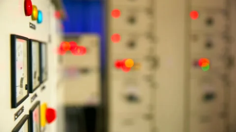 control room in Solar power plant in ind... | Stock Video | Pond5