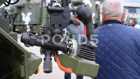 Control system of a Russian multiple rocket launcher ~ Hi Res #249754683