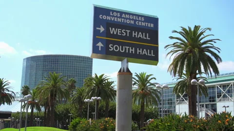Los Angeles Convention Center Stock Footage ~ Royalty Free Stock Videos ...
