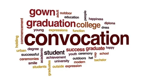 Convocation Ceremony Stock Video Footage | Royalty Free Convocation ...
