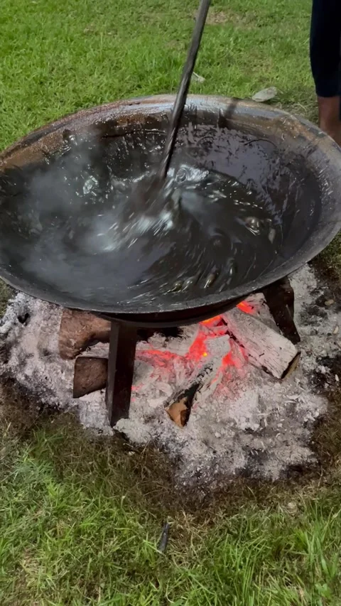 Cooking “dodoh “ for Hari Raya festi... | Stock Video | Pond5
