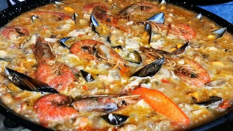 Cooking Paella Stock Videos – Royalty-Free HD & 4K Videos