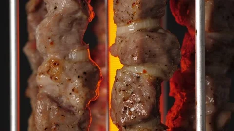 Kebab Rotation Stock Footage ~ Royalty Free Stock Videos | Pond5