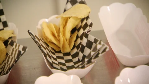 Take Food Potato Potato Chips Stock Footage ~ Royalty Free Stock Videos ...