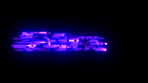 cool glitch READING text animation backg... | Stock Video | Pond5