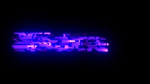 cool glitch WALKING text animation backg... | Stock Video | Pond5