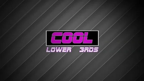 Cool Lower Thirds ~ After Effects Project #93429290 | Pond5