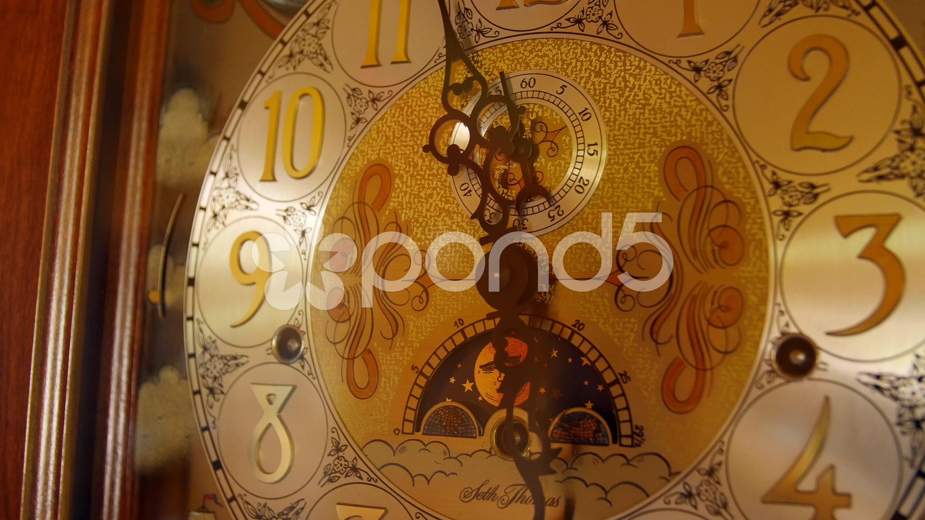 Antique Grandfather Clock Faces
