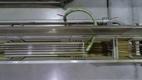 Cooling the wire after insulation, the p... | Stock Video | Pond5