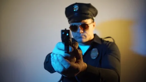 Cop Holding Gun Stock Videos – Royalty-Free HD & 4K Videos | Pond5