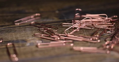 Paper Clips For Stock Videos – Royalty-Free HD & 4K Videos