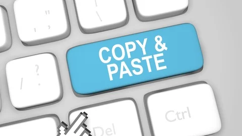 Copy Paste Stock Video Footage | Royalty Free Copy Paste Videos | Pond5