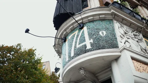 Corner of a classic British pub with the... | Stock Video | Pond5