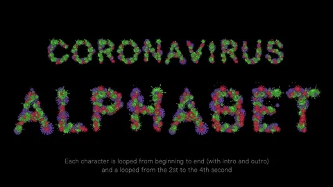Coronavirus Alphabet Project ~ After Effects #129106778