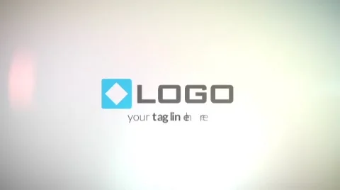 Corporate Business Logo 3d Pieces Spin Animation Light Intro Stinger ...