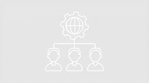 Corporate hierarchy animation library | Stock Video | Pond5